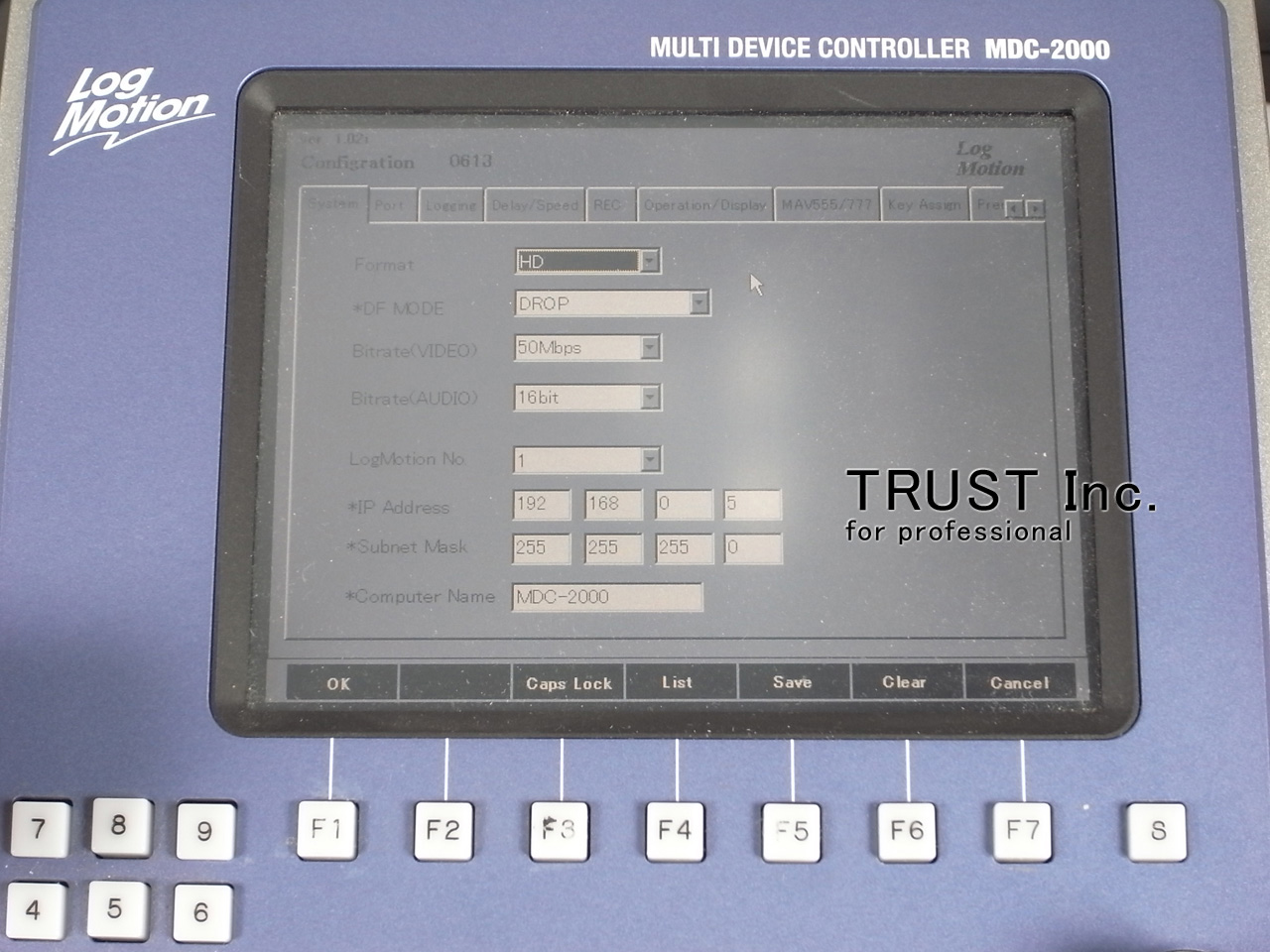 MDC-2000 / Multi Device Contoroller【中古放送用・業務用 映像機器・音響機器の店 - トラスト株式会社】