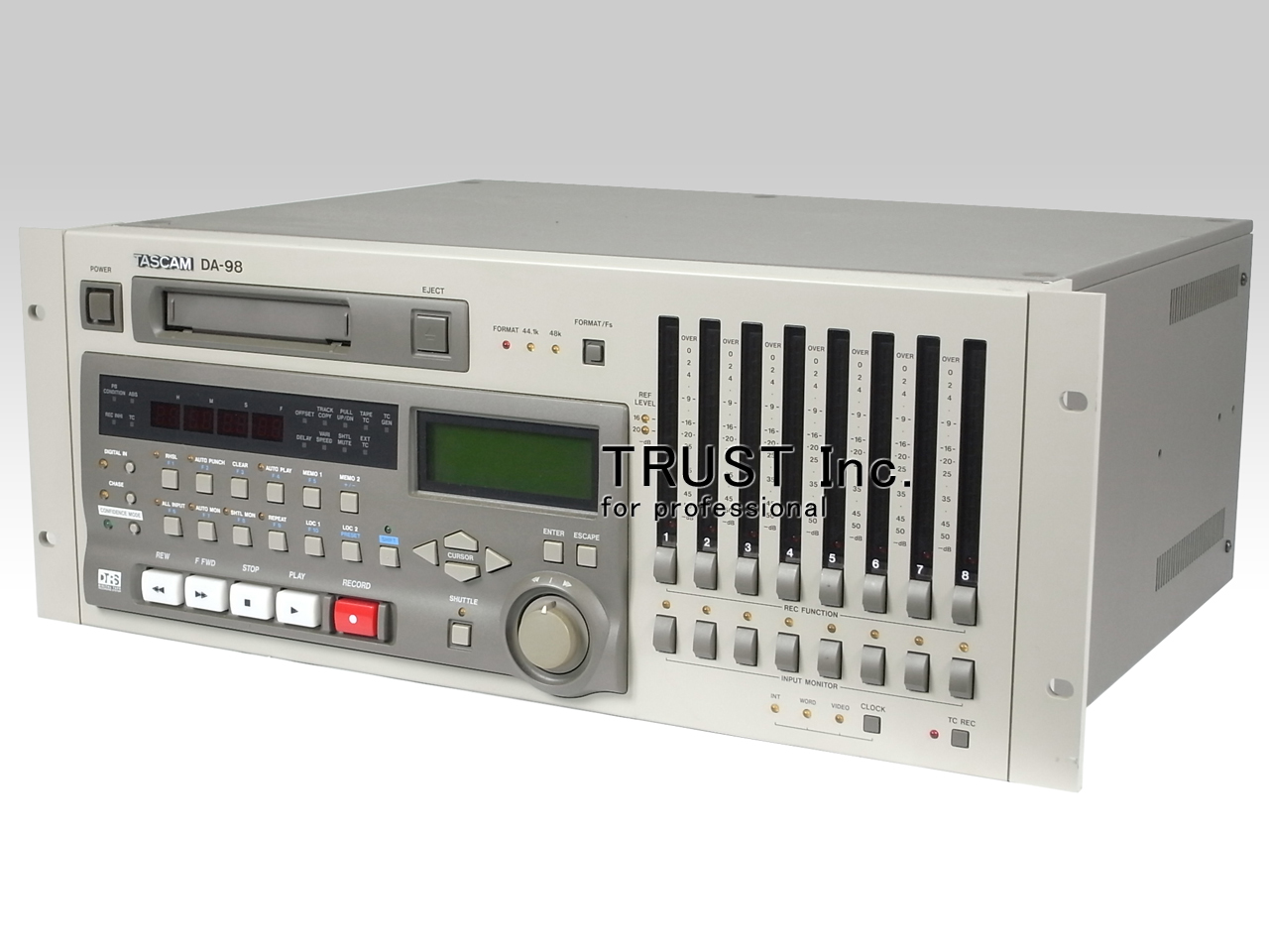 DA-98 / DTRS Recorder【中古放送用・業務用 映像機器・音響機器の店 - トラスト株式会社】