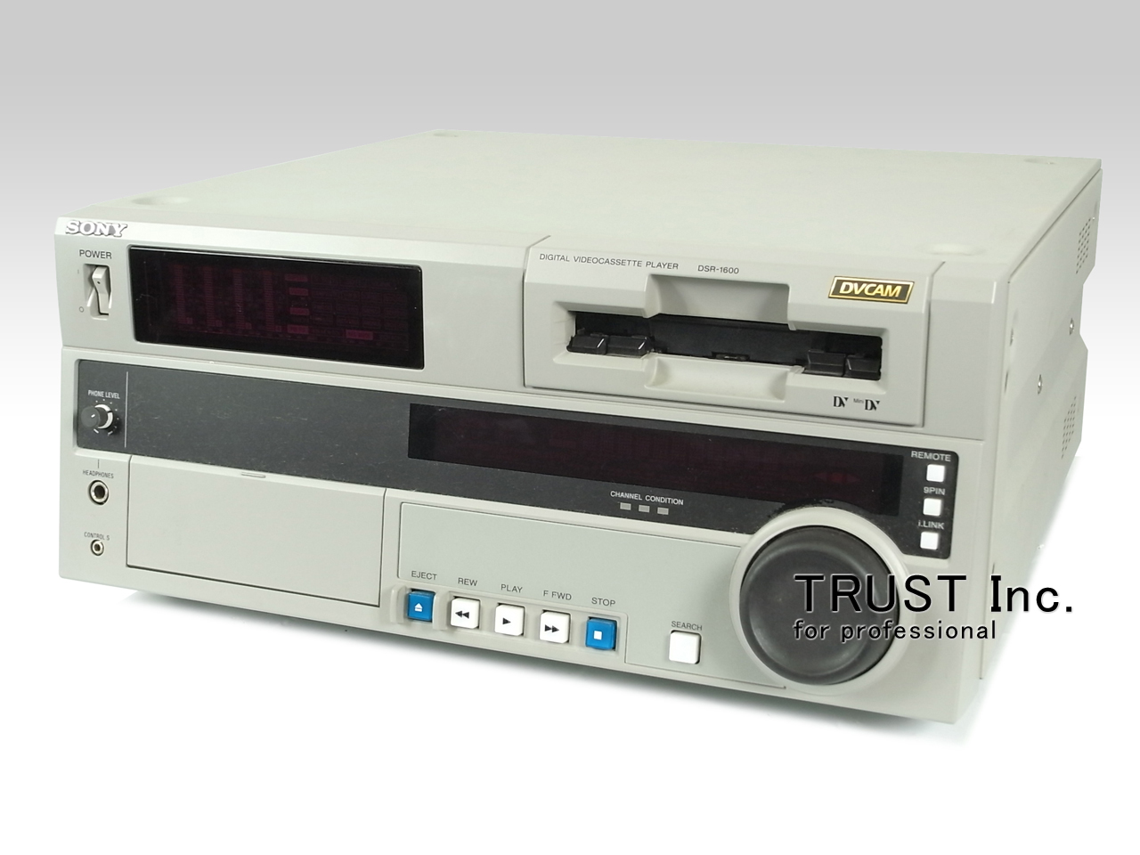 DSR-1600 / DVCAM Player【中古放送用・業務用 映像機器・音響機器の店 - トラスト株式会社】