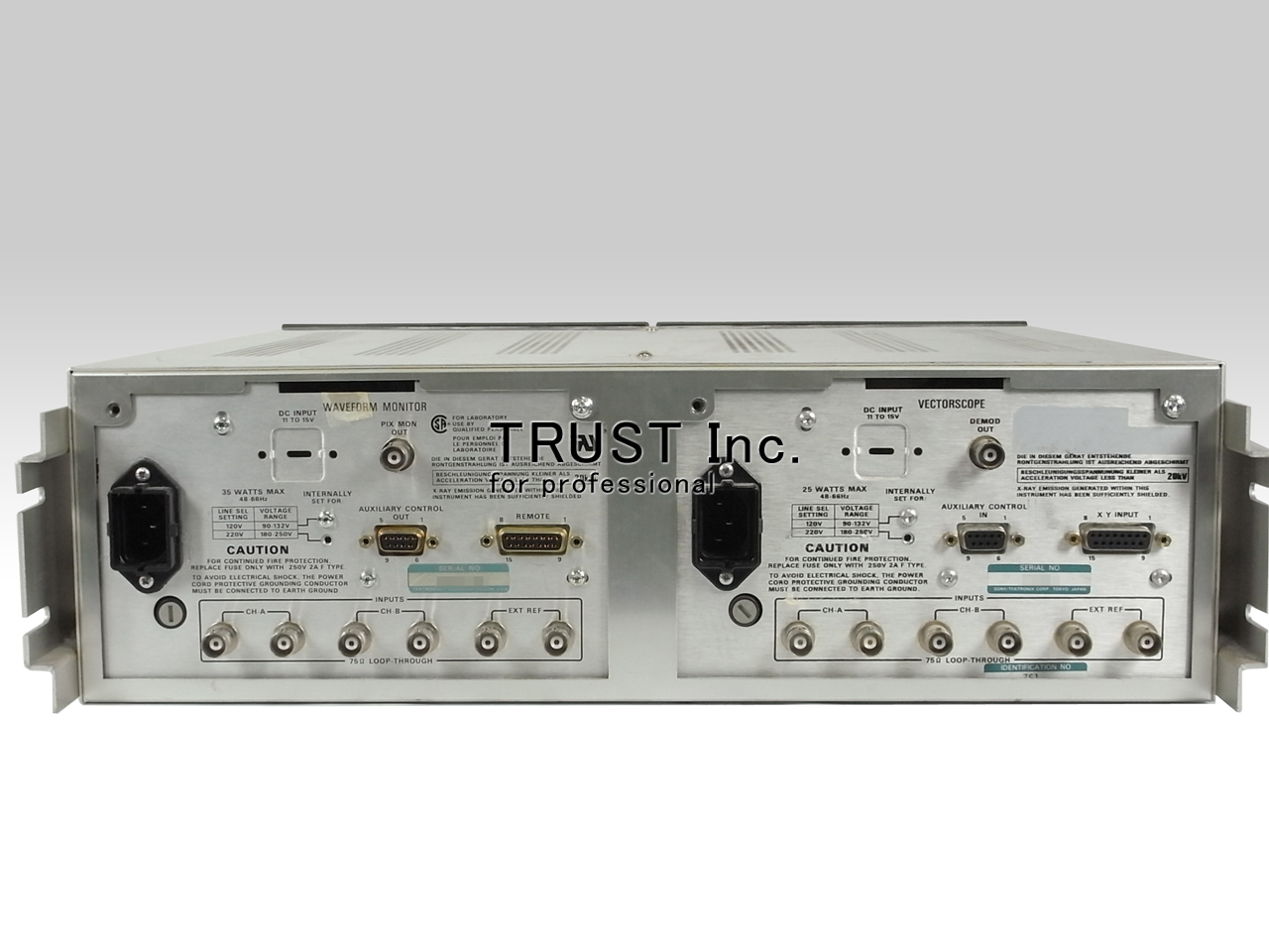 1720 1730 / Vector Scope Wave Form Monitor【中古放送用・業務用 映像機器・音響機器の店 - トラスト ...