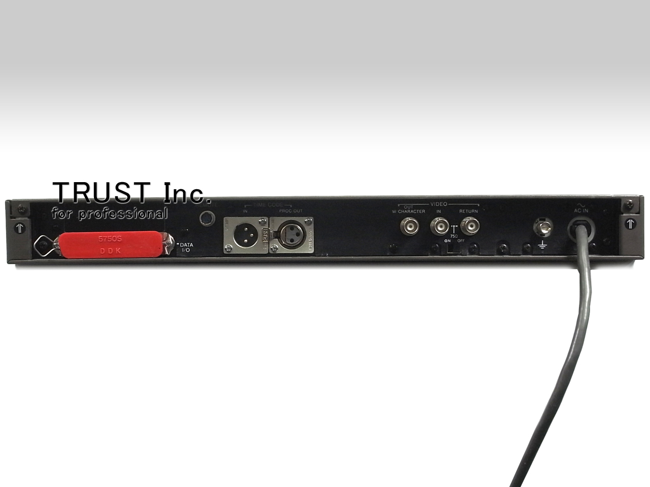 BVG-1500 / Timecode Reader【中古放送用・業務用 映像機器・音響機器の店 - トラスト株式会社】