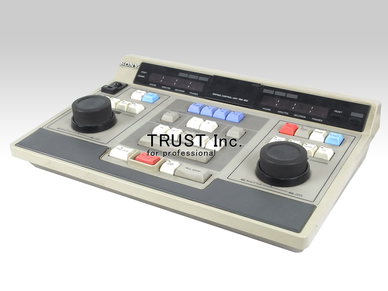 RM-450 / Editing Control Unit【中古放送用・業務用 映像機器・音響機器の店 - トラスト株式会社】