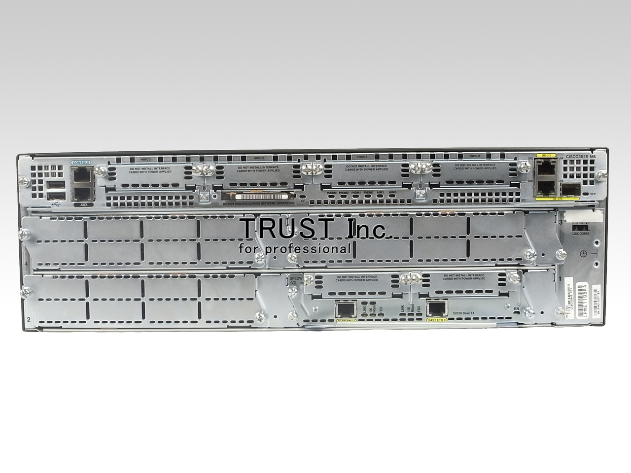 Cisco 3845 / CISCO 3800 SERIES【中古放送用・業務用 映像機器・音響機器の店 - トラスト株式会社】