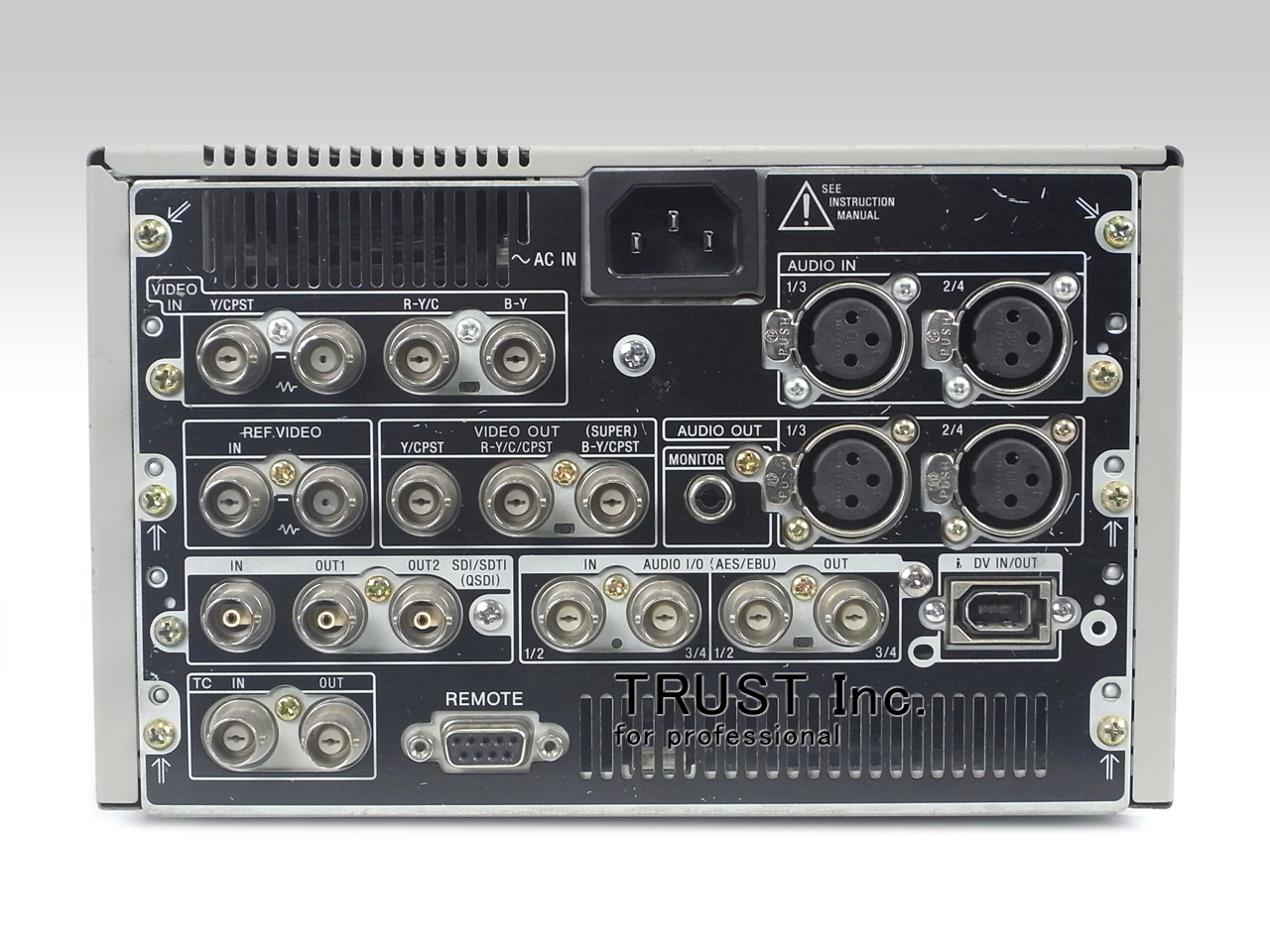 DSR-1500A / DVCAM Recorder【中古放送用・業務用 映像機器・音響機器の店 - トラスト株式会社】