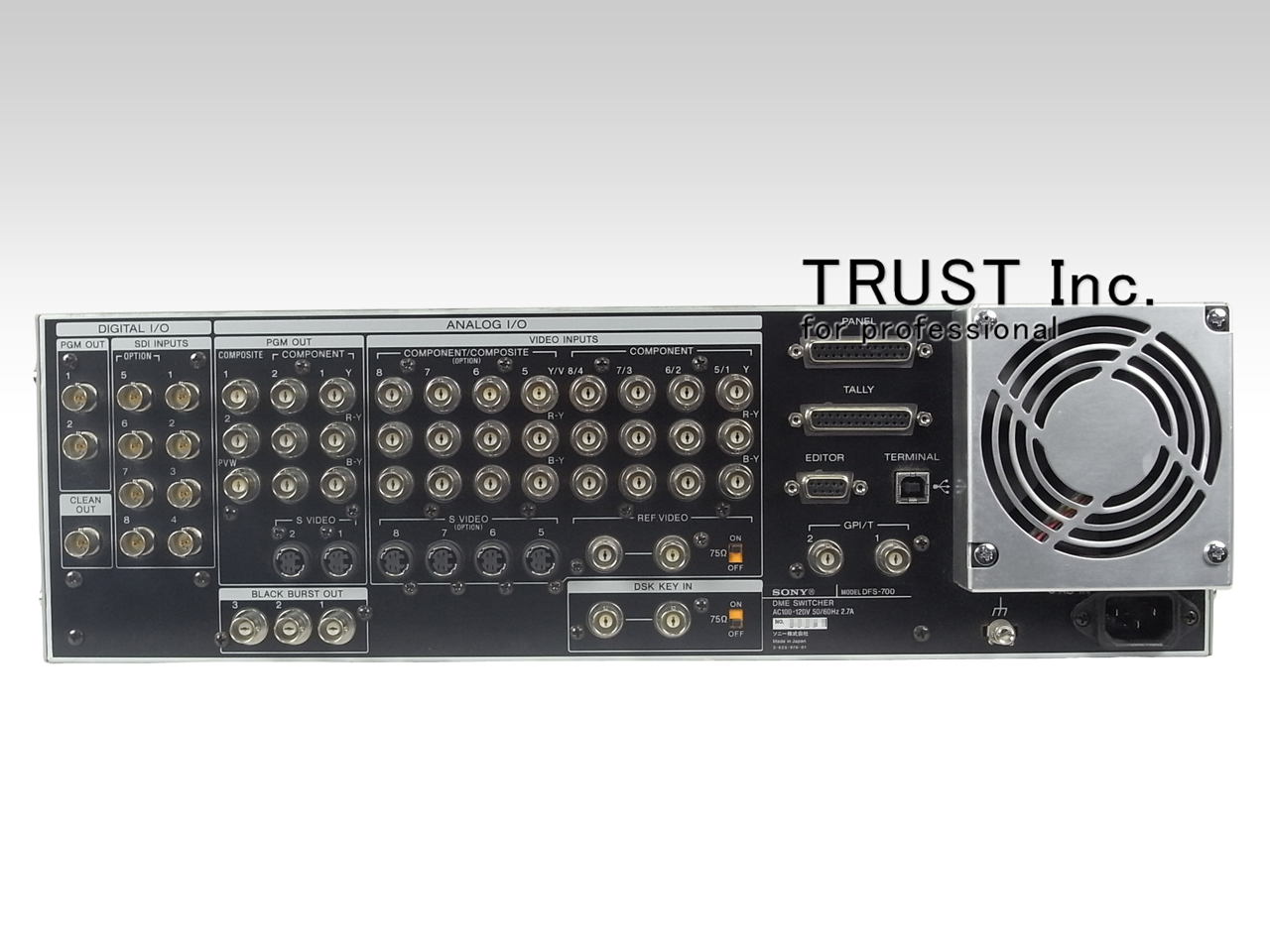 DFS-700 / DME Switcher【中古放送用・業務用 映像機器・音響機器の店 - トラスト株式会社】