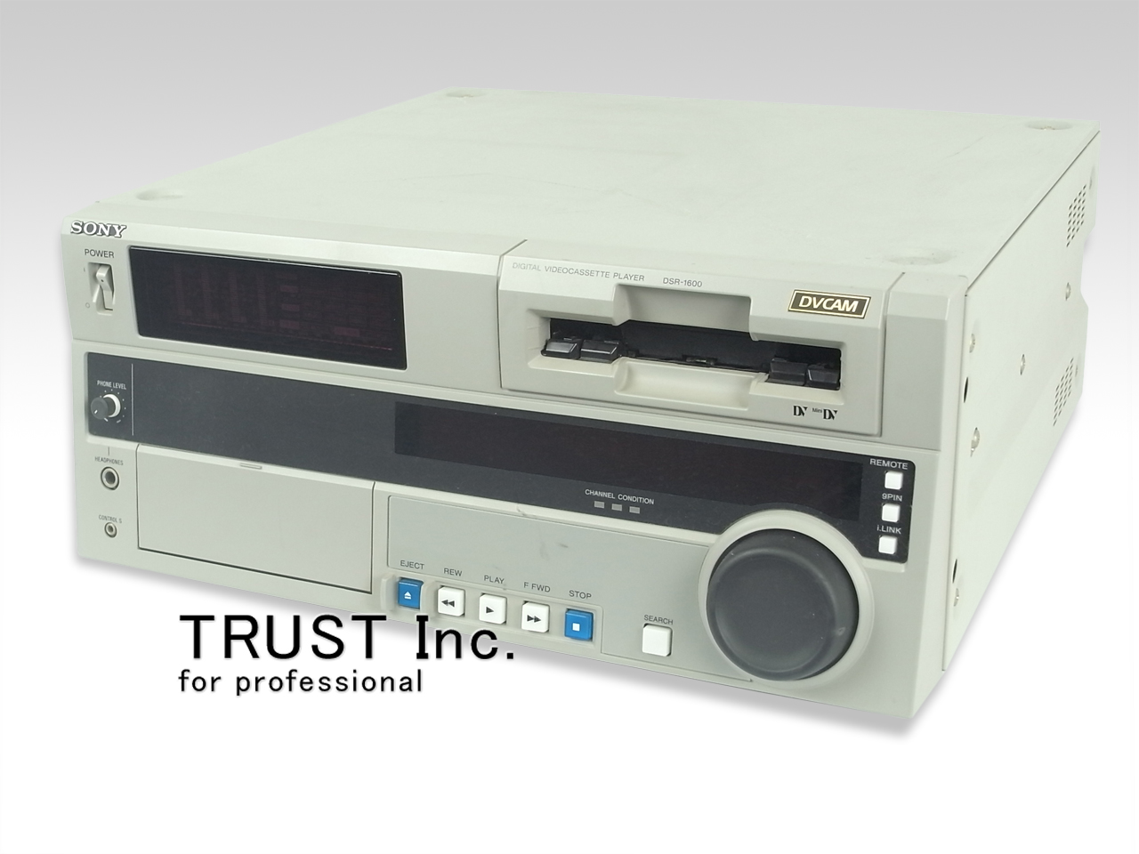 DSR-1600 / DVCAM Player【中古放送用・業務用 映像機器・音響機器の店 - トラスト株式会社】