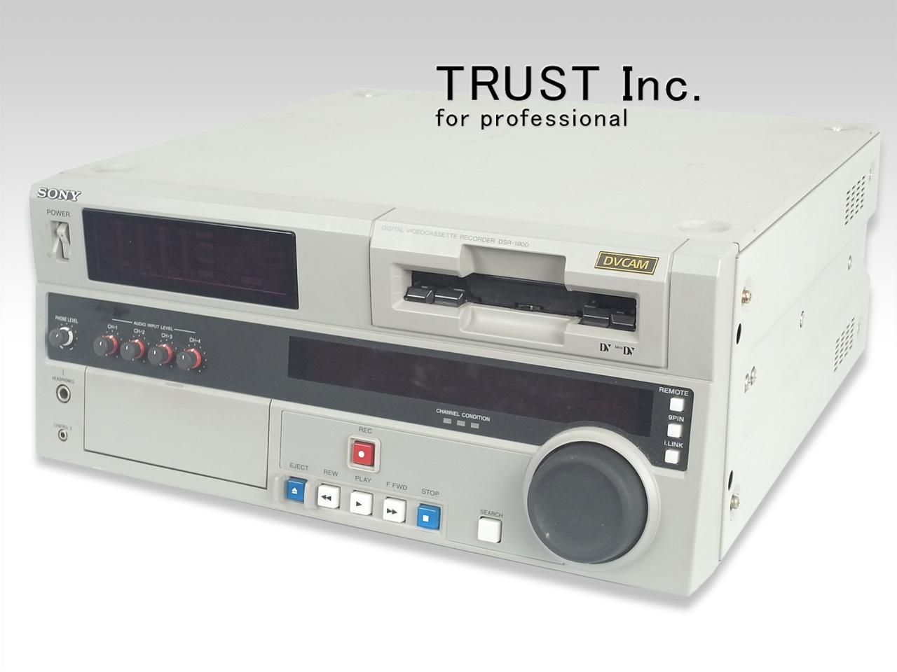 DSR-1800 / DVCAM Recorder【中古放送用・業務用 映像機器・音響機器の店 - トラスト株式会社】