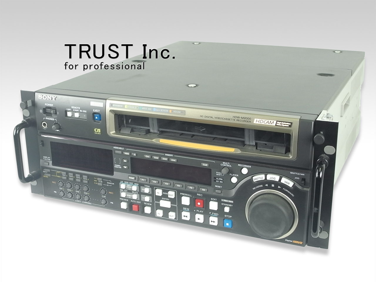 正規品最新作 ヤフオク! HDCAMレコーダー HDW-M2000 動作品 ドラム... - SONY 限定OFF