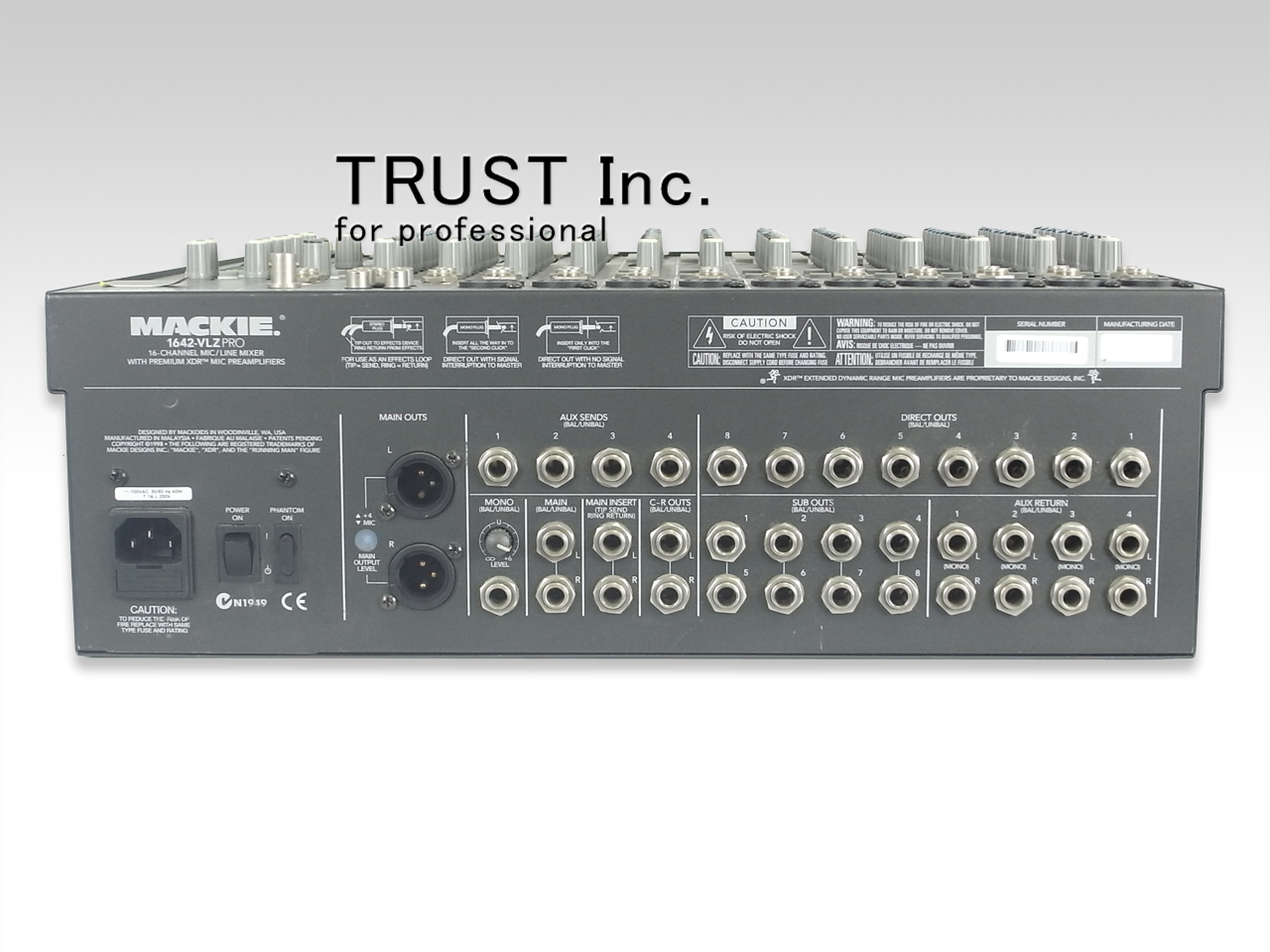 1642-VLZ Pro / Mixer【中古放送用・業務用 映像機器・音響機器の店 - トラスト株式会社】