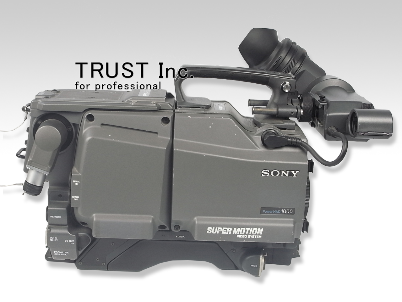 BVP-9500WS / Super Mothion Camera【中古放送用・業務用 映像機器・音響機器の店 - トラスト株式会社】
