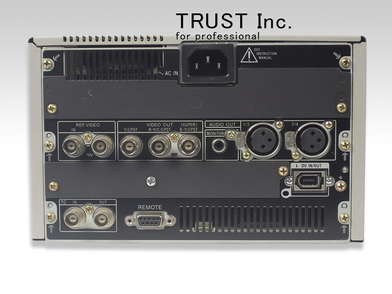 DSR-1500 / DVCAM Recorder【中古放送用・業務用 映像機器・音響機器の店 - トラスト株式会社】