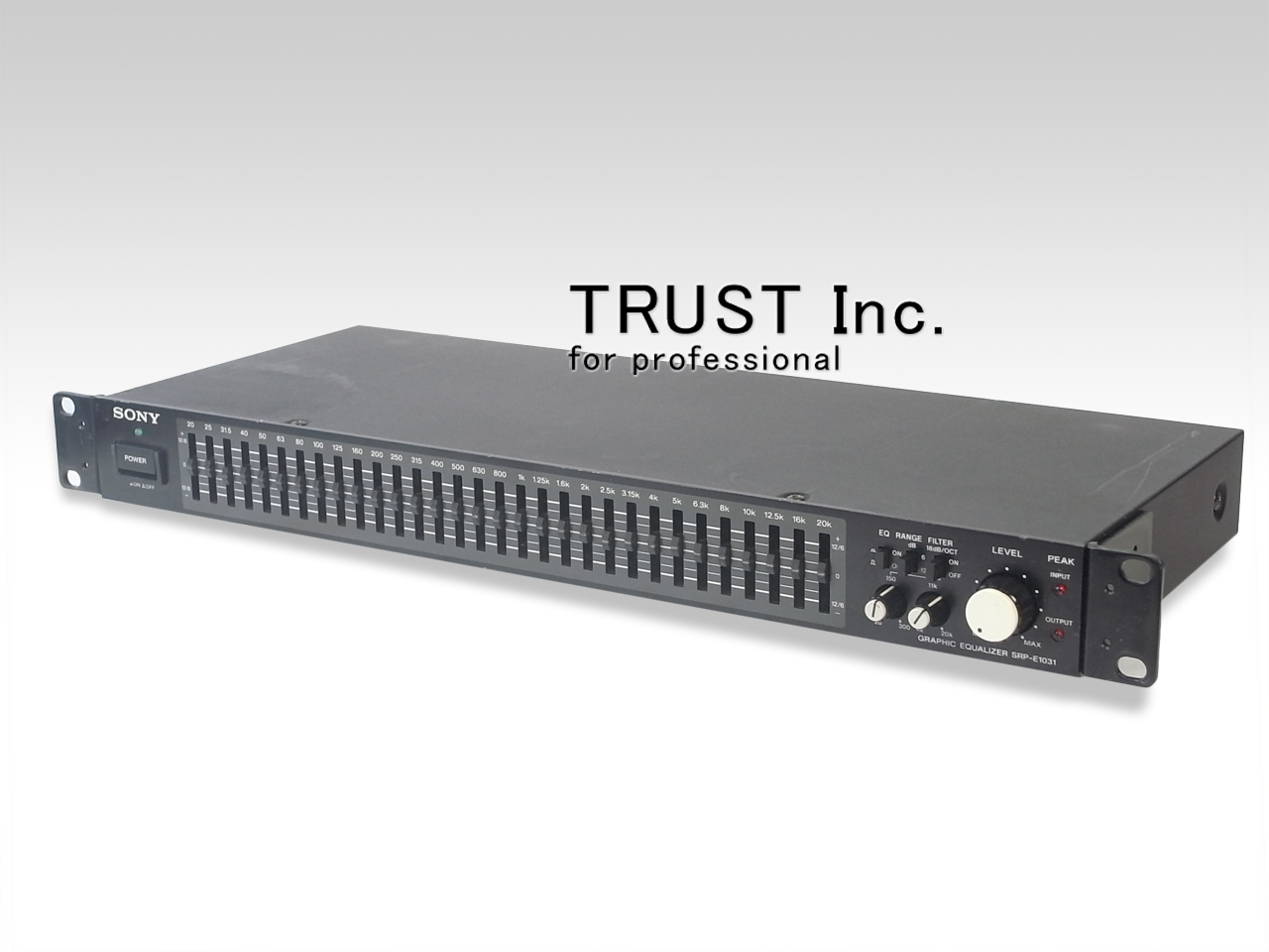 SRP-E1031 / Graphic Equalizer【中古放送用・業務用 映像機器・音響機器の店 - トラスト株式会社】