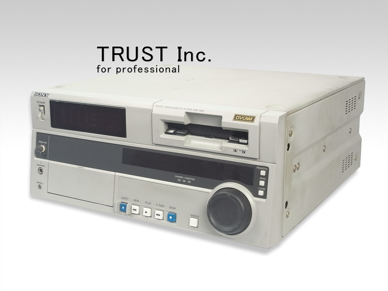 DSR-1600 / DVCAM Player【中古放送用・業務用 映像機器・音響機器の店 - トラスト株式会社】