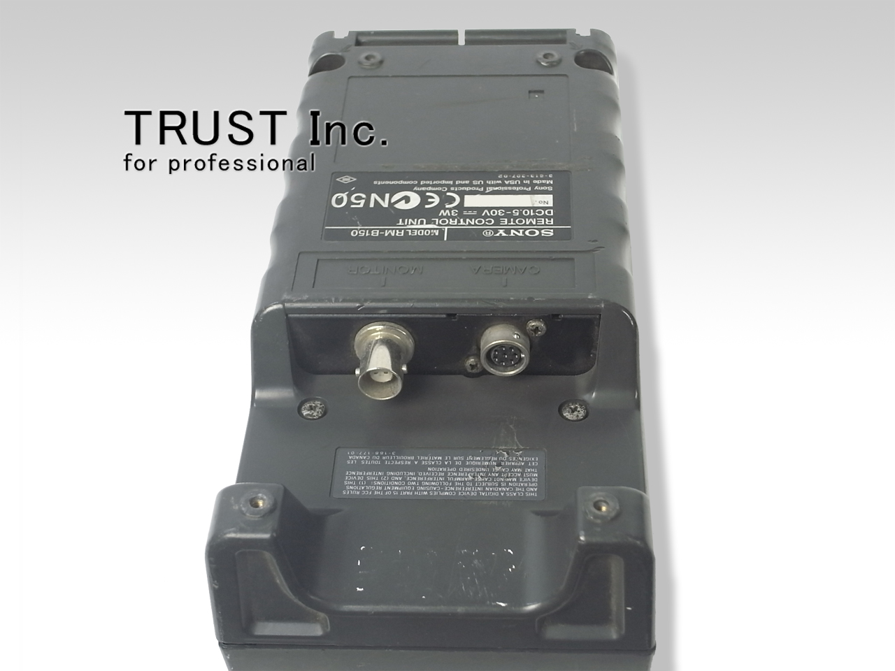 RM-B150 / Remote Control Unit【中古放送用・業務用 映像機器・音響機器の店 - トラスト株式会社】