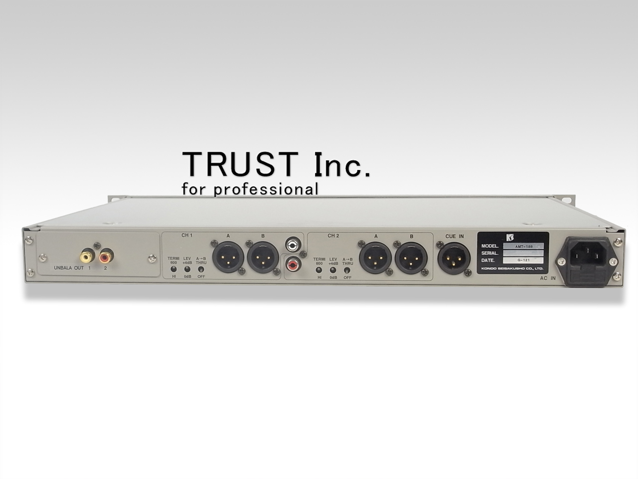 AMT-100 / Dual Channel Audio Monitor【中古放送用・業務用 映像機器・音響機器の店 - トラスト株式会社】