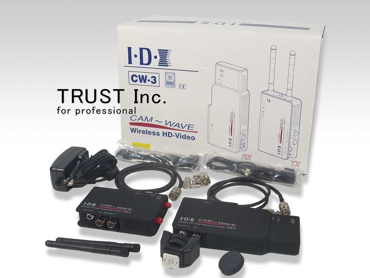 CW-3 / Wireless HD Video【中古放送用・業務用 映像機器・音響機器の店 - トラスト株式会社】