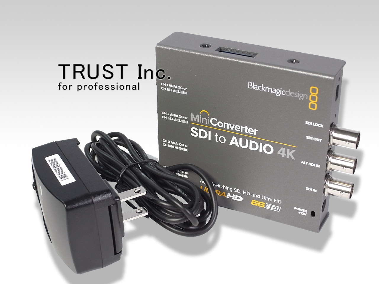 SDI to Audio 4K / SDI to Audio Converter【中古放送用・業務用 映像機器・音響機器の店 - トラスト株式会社】