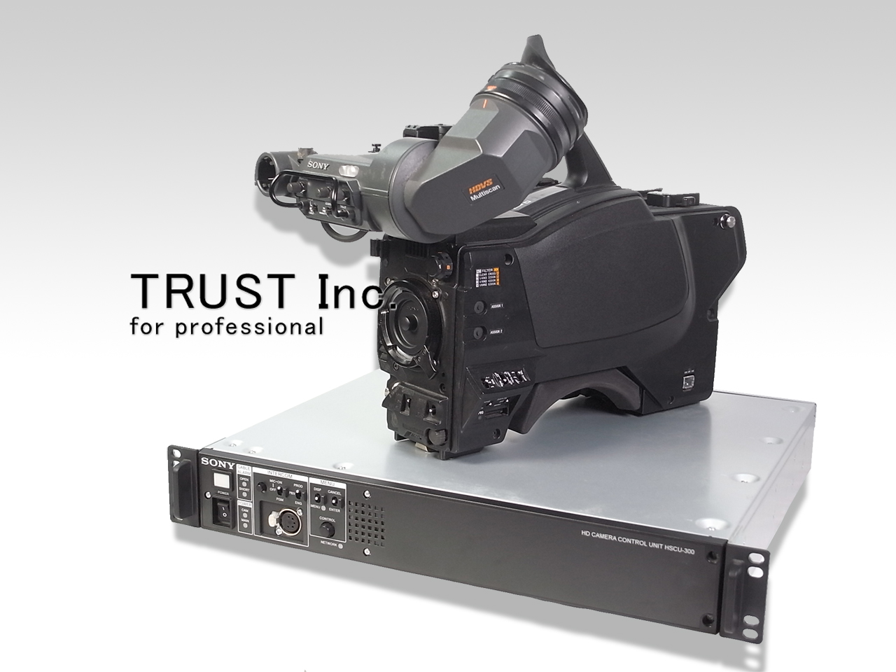HSC-300 / Digital Triax Camera【中古放送用・業務用 映像機器・音響機器の店 - トラスト株式会社】