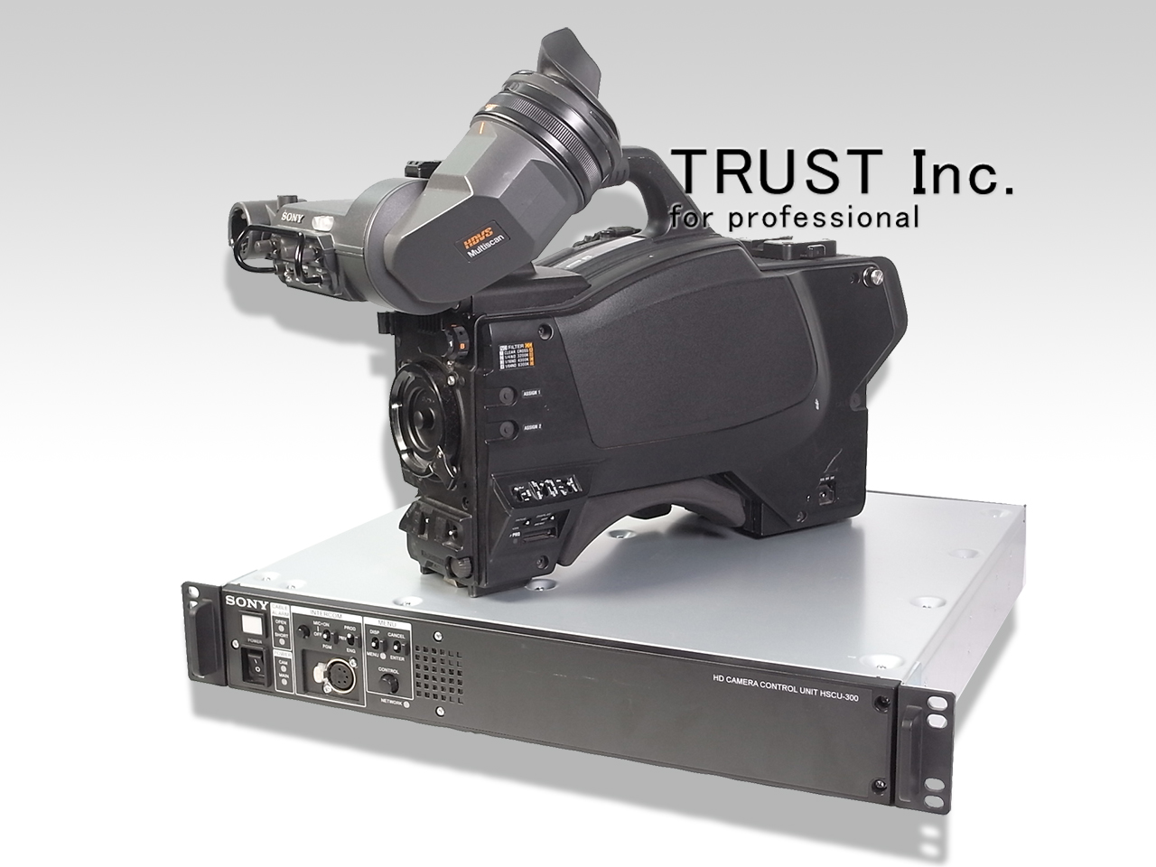 HSC-300 / Digital Triax Camera【中古放送用・業務用 映像機器・音響機器の店 - トラスト株式会社】