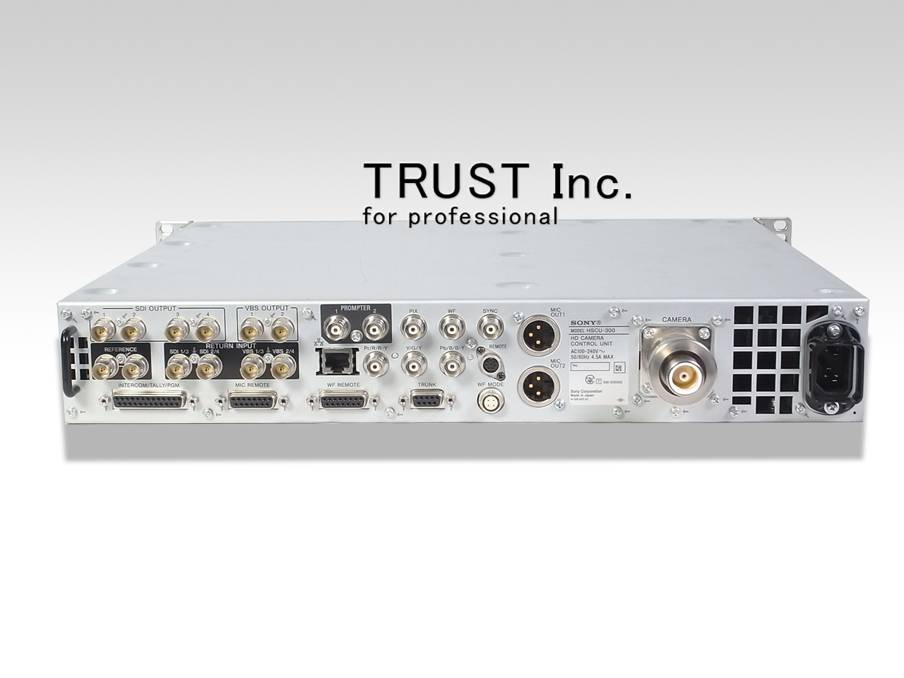 HSC-300 / Digital Triax Camera【中古放送用・業務用 映像機器・音響機器の店 - トラスト株式会社】