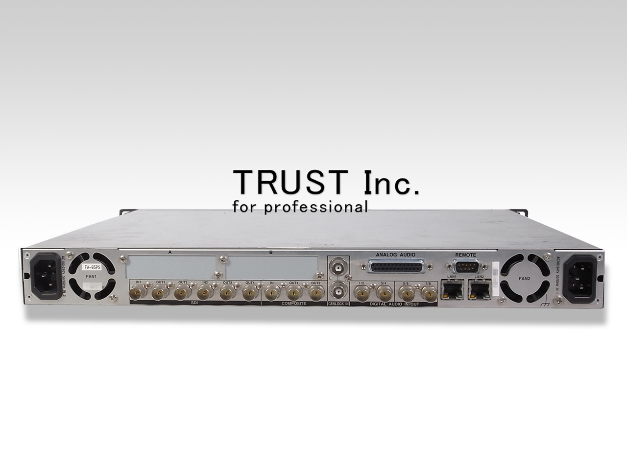 FA-9500 / Digital TimeBase Corrector【中古放送用・業務用 映像機器・音響機器の店 - トラスト株式会社】