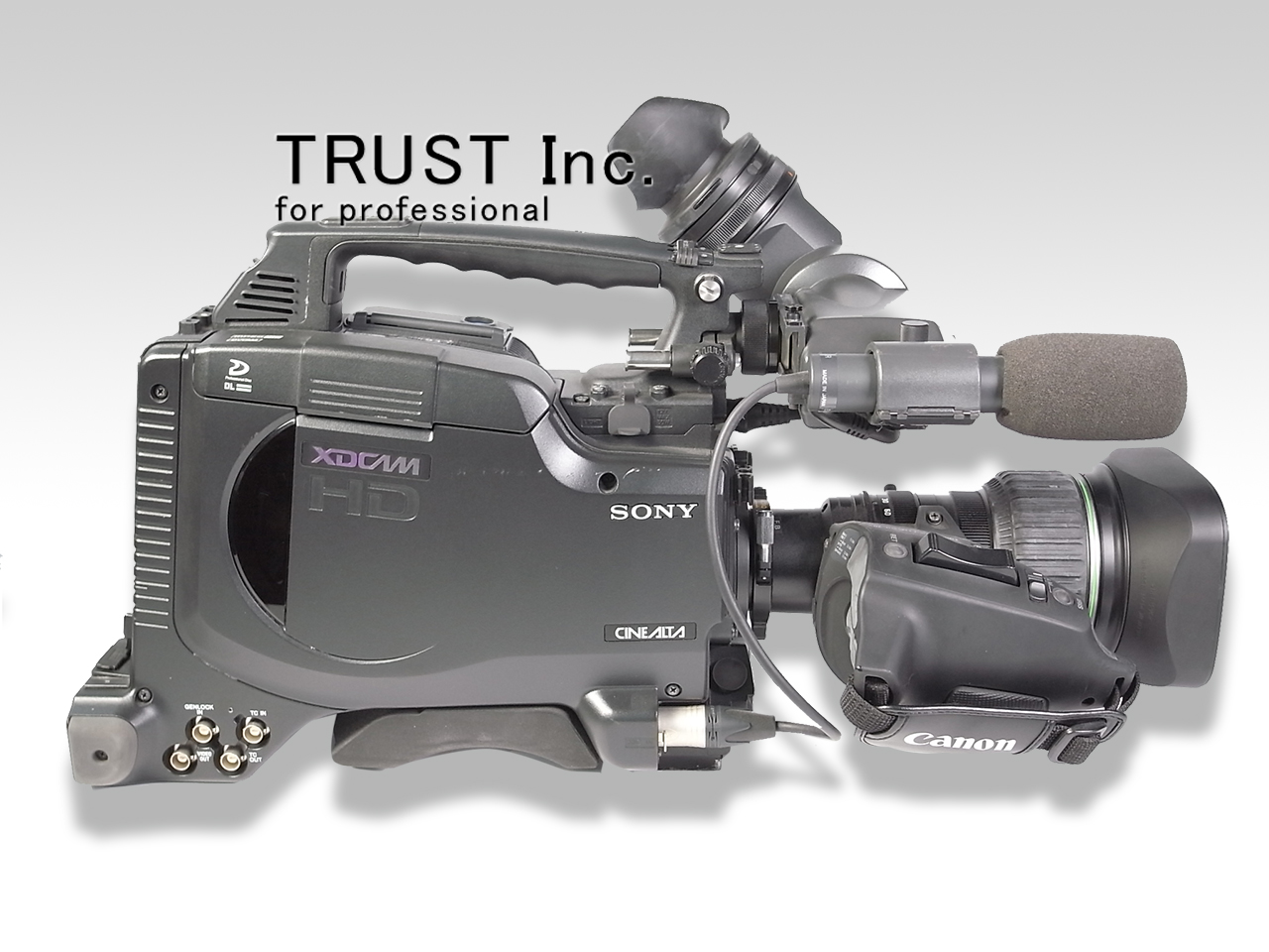 PDW-F355 / XDCAM HD Camcorder【中古放送用・業務用 映像機器・音響機器の店 - トラスト株式会社】