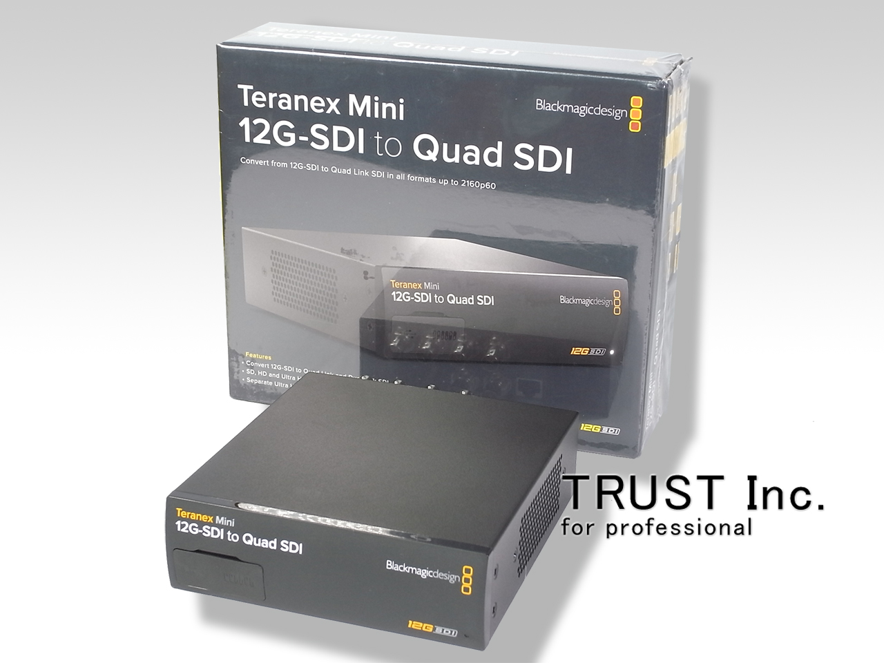 12G-SDI to Quad SDI / Teranex Mini【中古放送用・業務用 映像機器・音響機器の店 - トラスト株式会社】