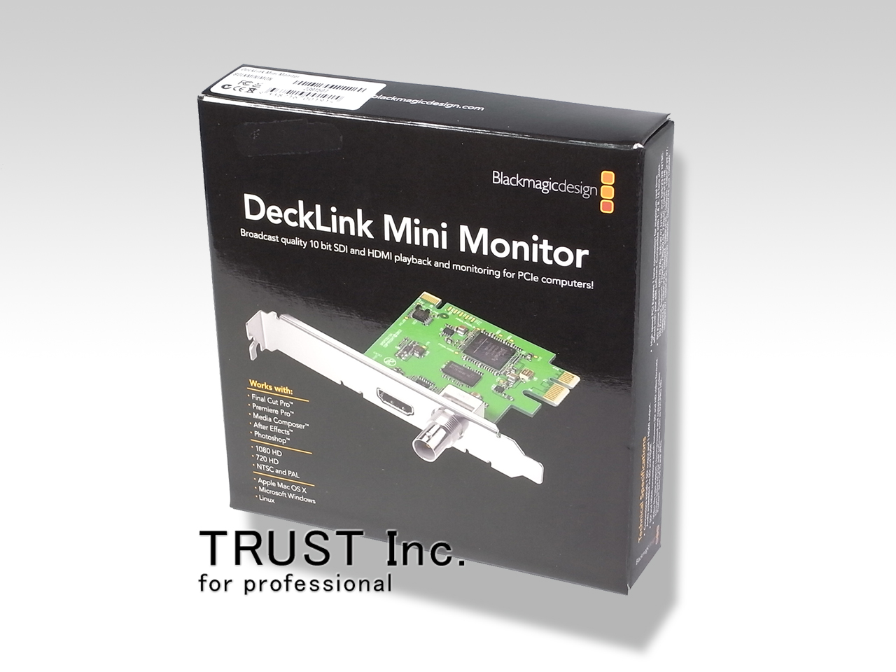DeckLink Mini Monitor / SDI Interface【中古放送用・業務用 映像機器・音響機器の店 - トラスト株式会社】