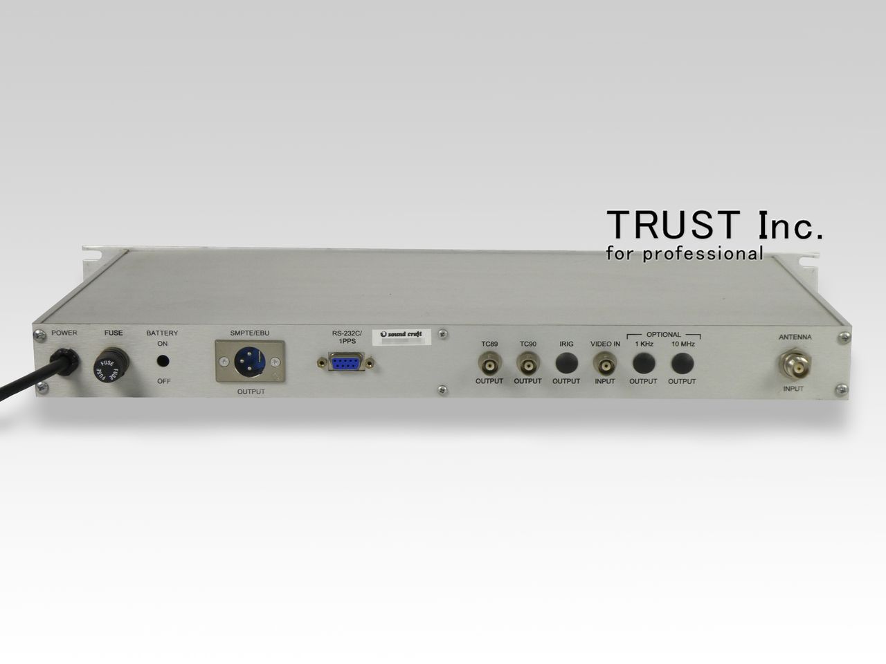 ES-102 / GPS Based Time Code Generator / Master Clock【中古放送用・業務用 映像機器・音響機器の店 - トラスト株式会社】