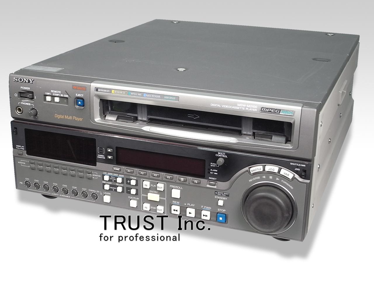 MSW-M2100 / MPEGIMX Player【中古放送用・業務用 映像機器・音響機器の店 - トラスト株式会社】
