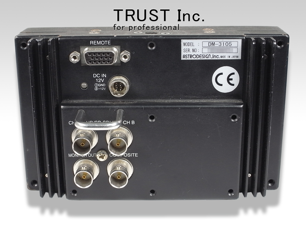 DM-3105 / HD LCD Monitor【中古放送用・業務用 映像機器・音響機器の店 - トラスト株式会社】