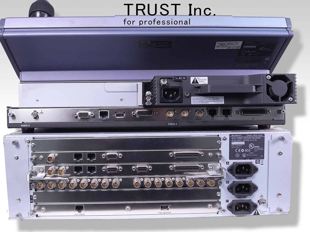MFS-2000 / Multi-Format Switcher【中古放送用・業務用 映像機器・音響機器の店 - トラスト株式会社】
