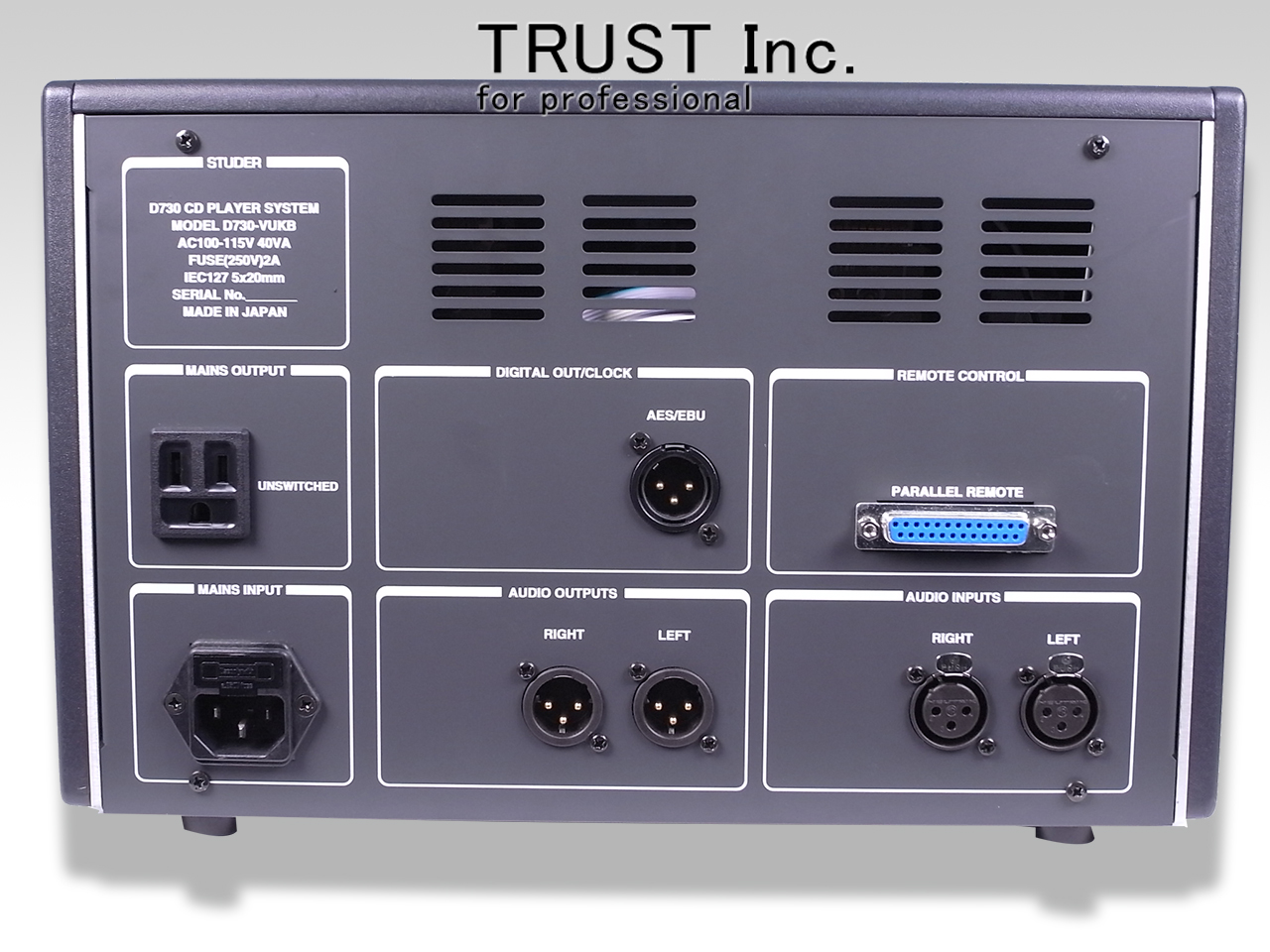 D730-VUKB / D730 Interface Unit【中古放送用・業務用 映像機器・音響機器の店 - トラスト株式会社】