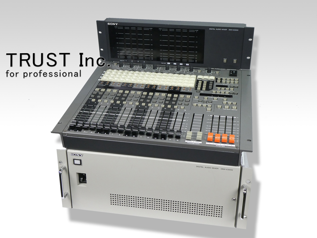 DMX-E3000 / DIGITAL AUDIO MIXER【中古放送用・業務用 映像機器・音響機器の店 - トラスト株式会社】