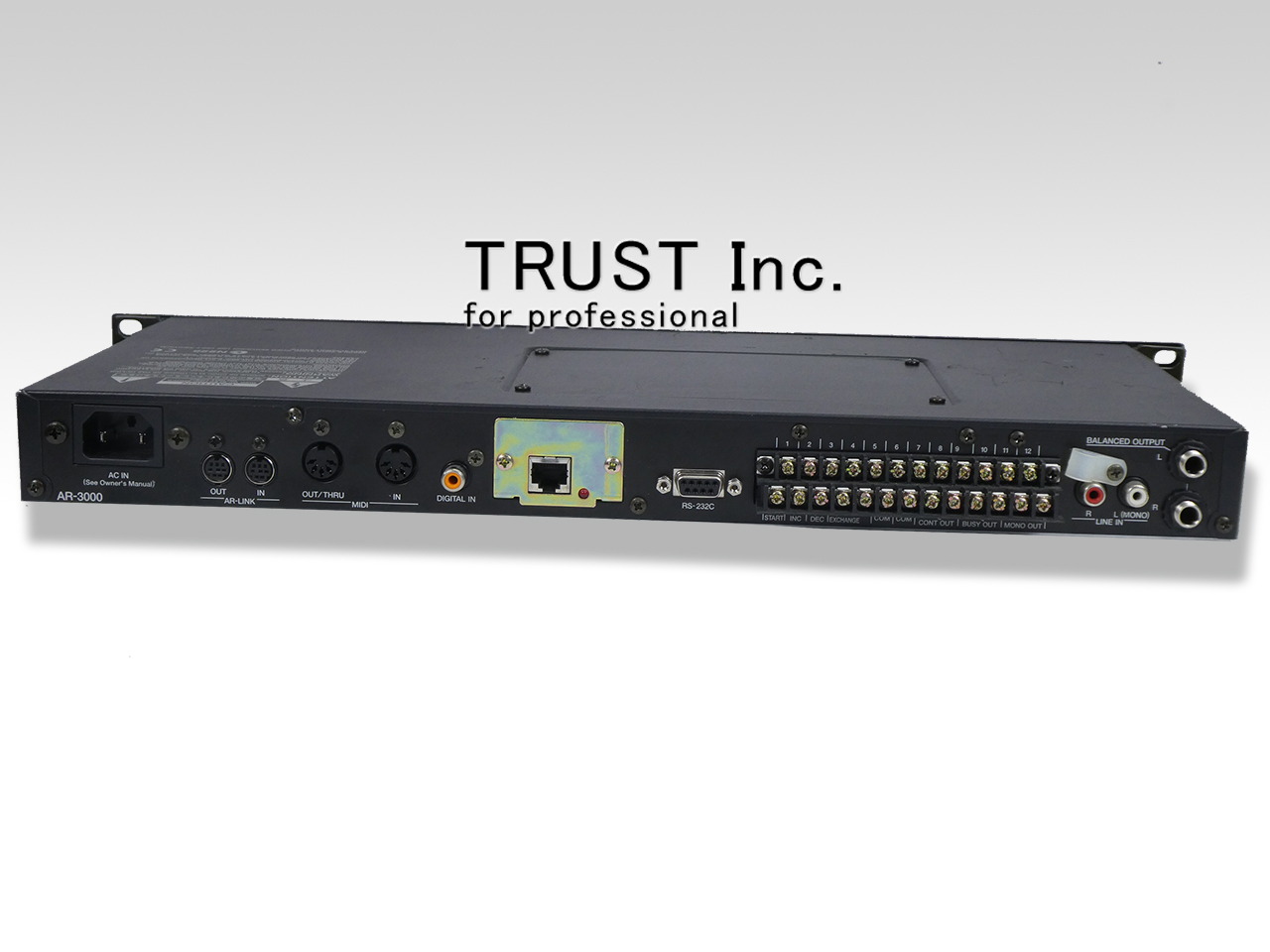 AR-3000 / Audio Recorder【中古放送用・業務用 映像機器・音響機器の店 - トラスト株式会社】