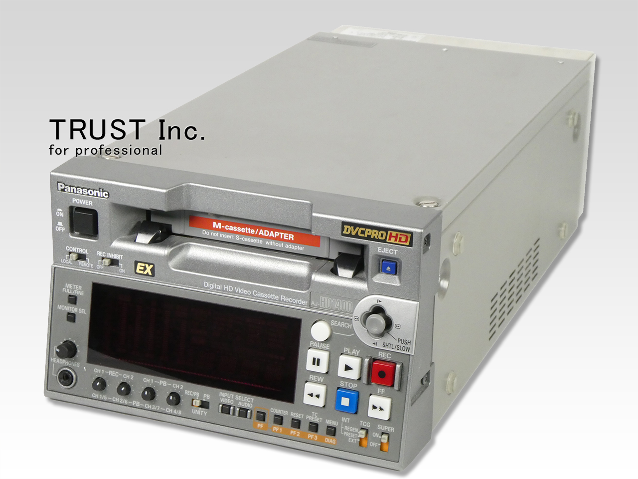 AJ-HD1400 / DVCPROHD Recorder【中古放送用・業務用 映像機器・音響機器の店 - トラスト株式会社】