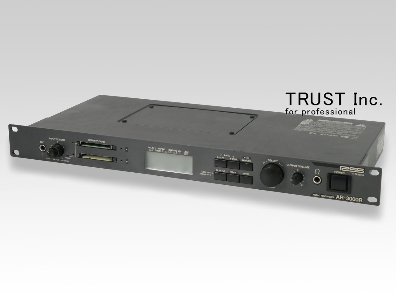 AR-3000R / Audio Recorder【中古放送用・業務用 映像機器・音響機器の店 - トラスト株式会社】