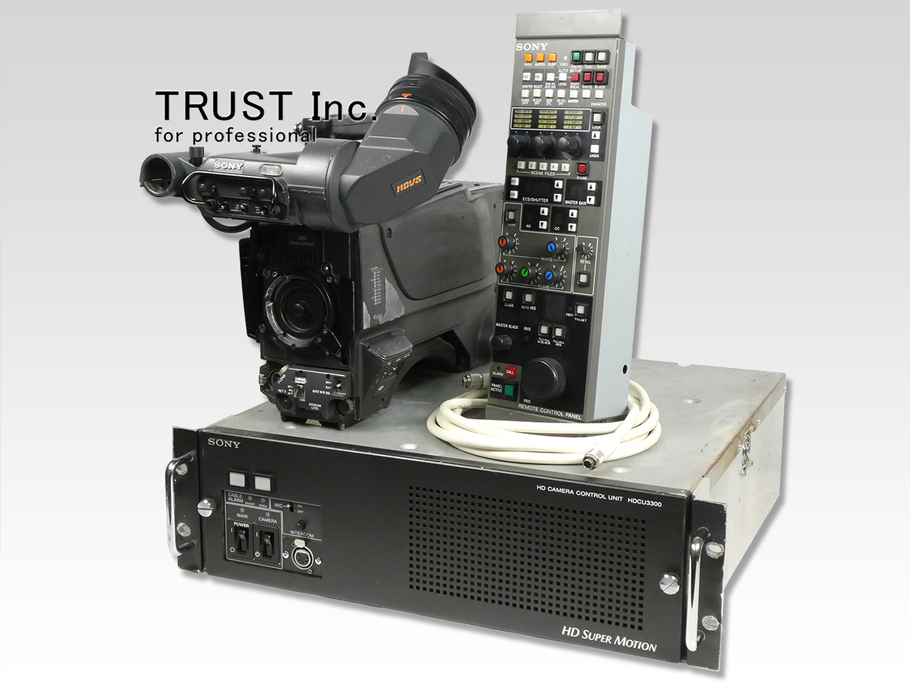 HDC-3300 / HD SUPERMOTION CAMERA【中古放送用・業務用 映像機器・音響機器の店 - トラスト株式会社】