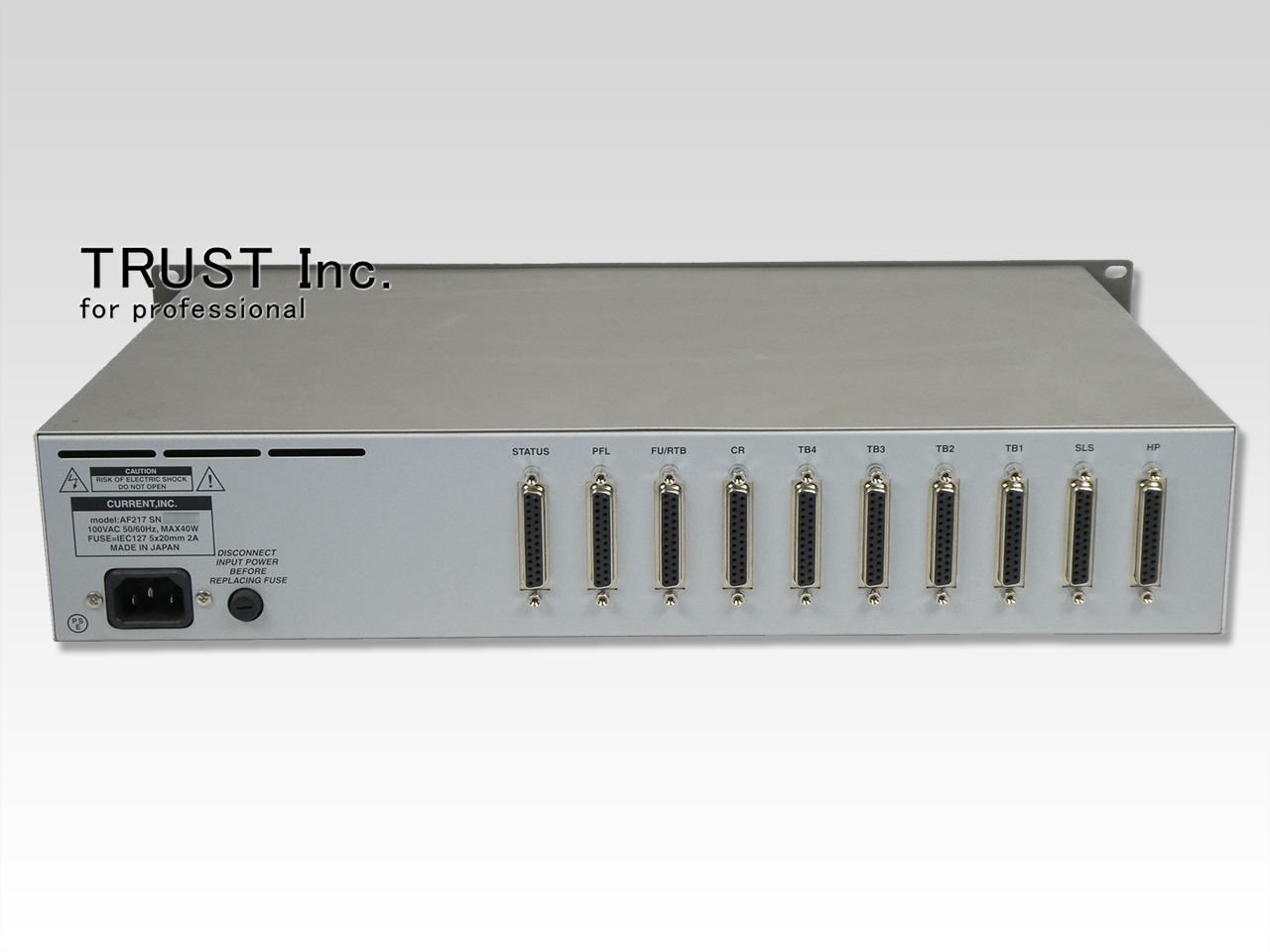 AF217 / STUDIO INTERFACE【中古放送用・業務用 映像機器・音響機器の店 - トラスト株式会社】