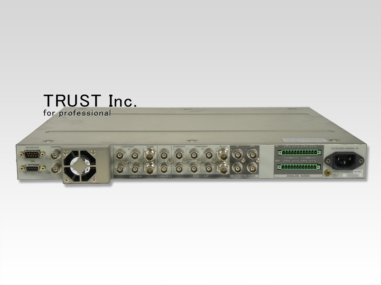 FA-395 / Digital TimeBase Corrector【中古放送用・業務用 映像機器・音響機器の店 - トラスト株式会社】