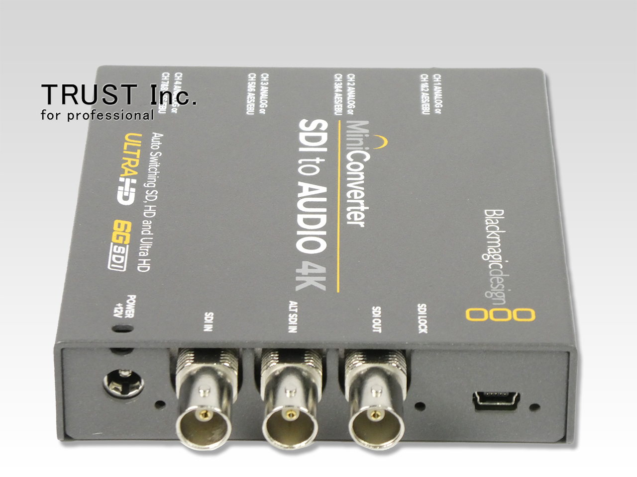 SDI to Audio 4K / SDI to Audio Converter【中古放送用・業務用 映像機器・音響機器の店 - トラスト株式会社】