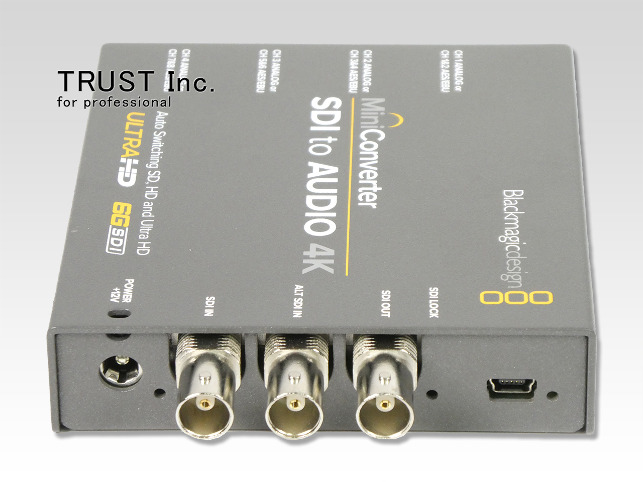 SDI to Audio 4K / SDI to Audio Converter【中古放送用・業務用 映像機器・音響機器の店 - トラスト株式会社】