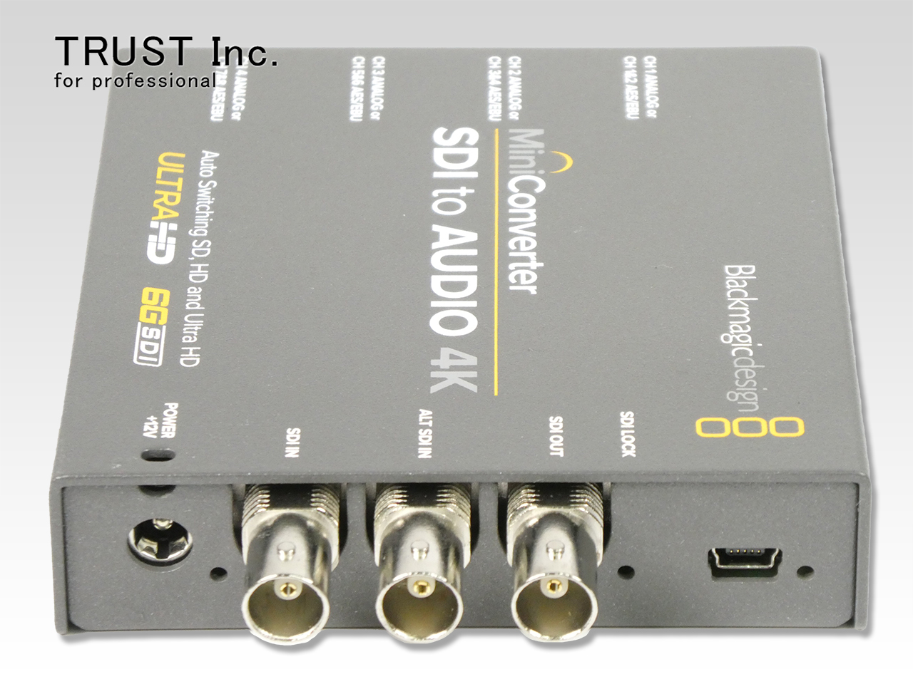 SDI to Audio 4K / SDI to Audio Converter【中古放送用・業務用 映像機器・音響機器の店 - トラスト株式会社】
