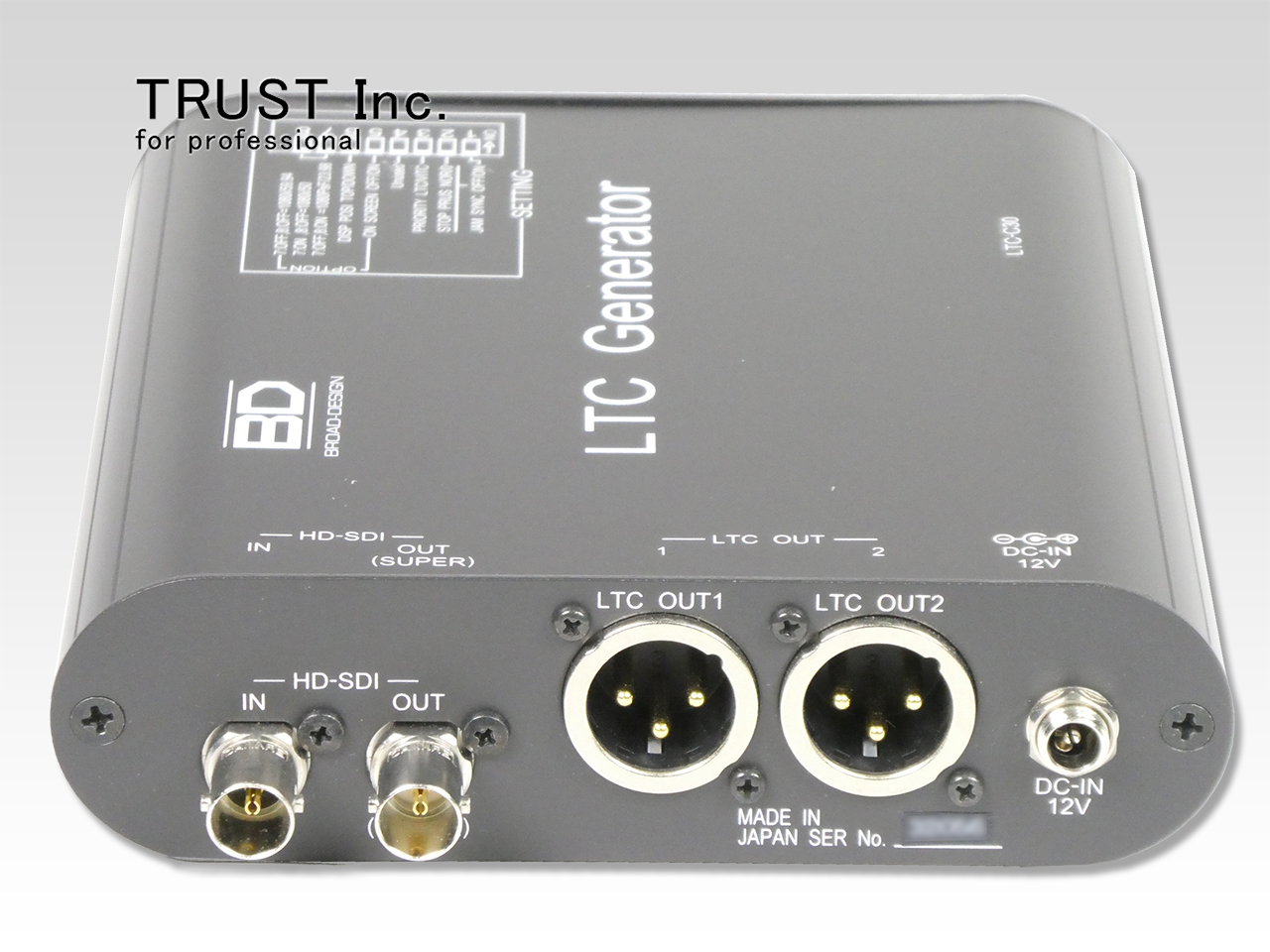 LTC-C30 / LTC GENERATOR【中古放送用・業務用 映像機器・音響機器の店 - トラスト株式会社】