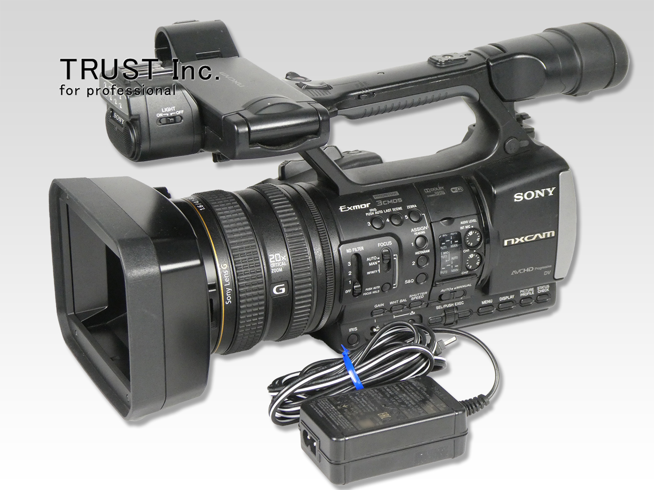 HXR-NX3 / NXCAM Camera Recorder【中古放送用・業務用 映像機器・音響機器の店 - トラスト株式会社】