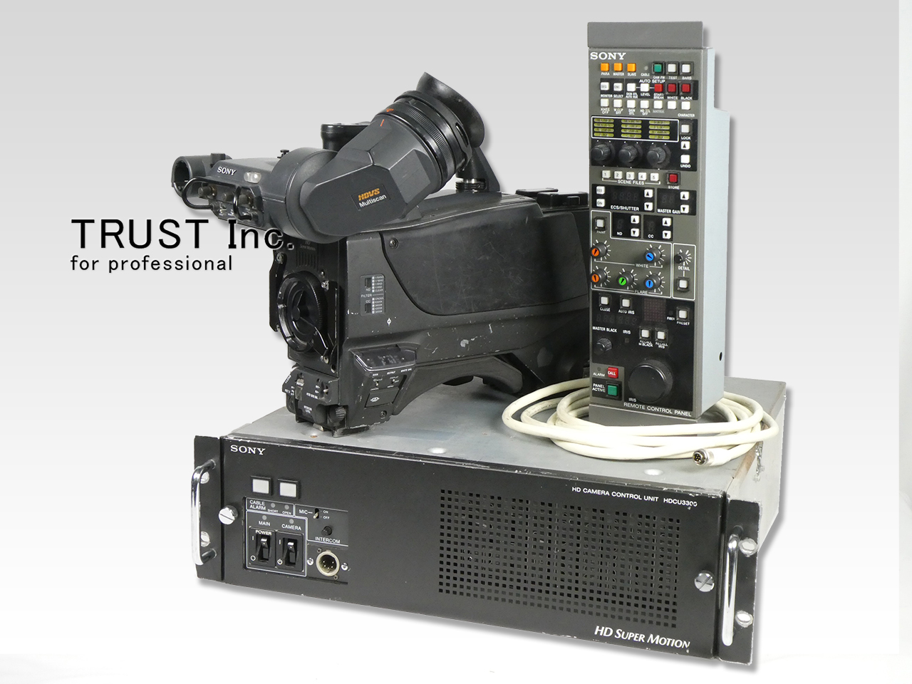 HDC-3300 / HD SUPERMOTION CAMERA【中古放送用・業務用 映像機器・音響機器の店 - トラスト株式会社】