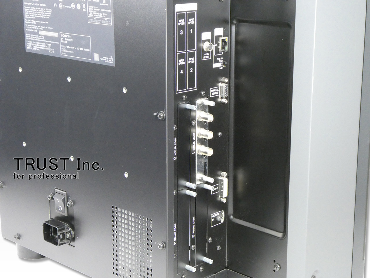 BVM-L231 / 23inch LCD Master Monitor【中古放送用・業務用 映像機器・音響機器の店 - トラスト株式会社】