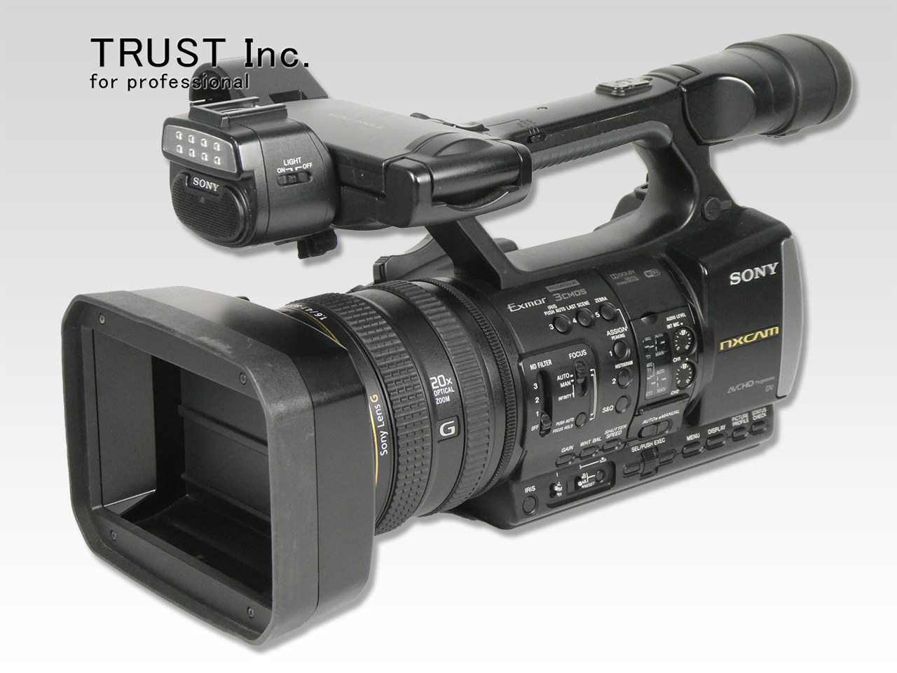 HXR-NX3 / NXCAM Camera Recorder【中古放送用・業務用 映像機器・音響機器の店 - トラスト株式会社】