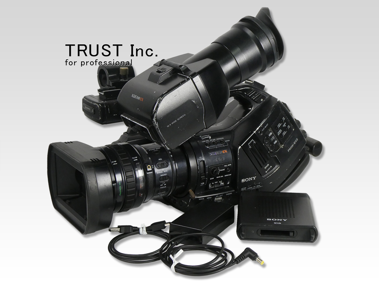 PMW-EX3 / XDCAM EX Camcorder【中古放送用・業務用 映像機器・音響機器の店 - トラスト株式会社】