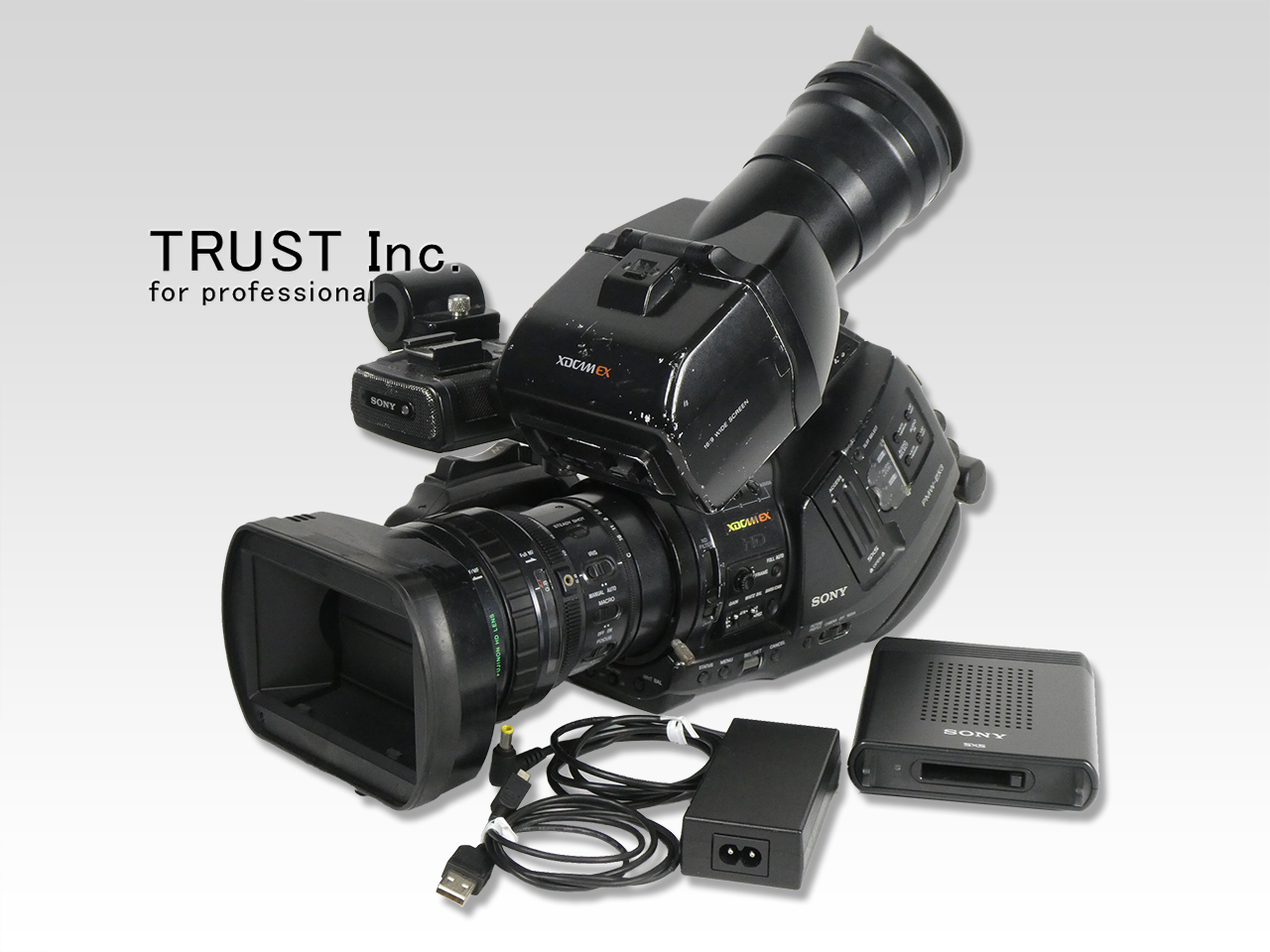 PMW-EX3 / XDCAM EX Camcorder【中古放送用・業務用 映像機器・音響機器の店 - トラスト株式会社】
